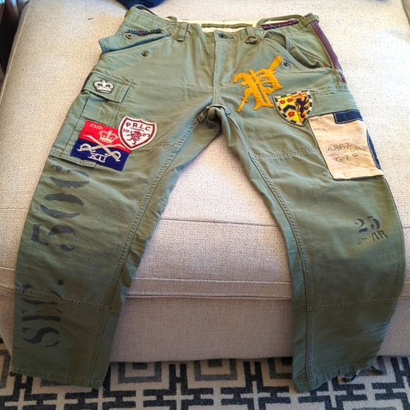 Polo Ralph Lauren | Pants | Ralph Lauren Surplus Div Patchwork Cargo Pants Rare | Poshmark
